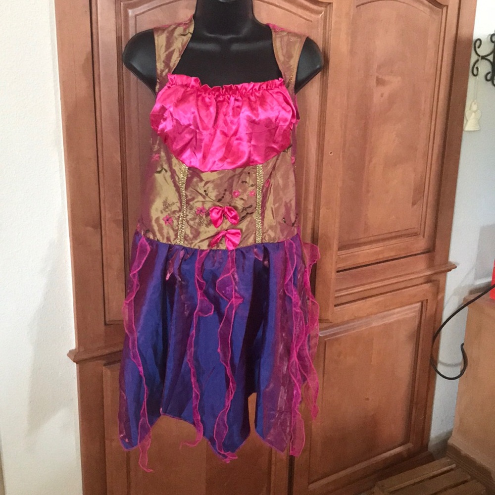 Renaissance Fairy Gypsy Costume With Accessories - Gem